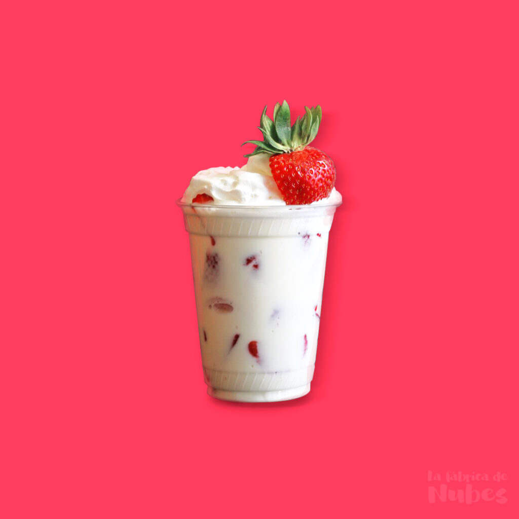 Fresas Con Crema La Fábrica De Nubes
